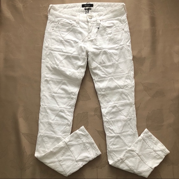 Isabel Marant | Jeans | Isabel Marant Stanford Origami Midrise White ...